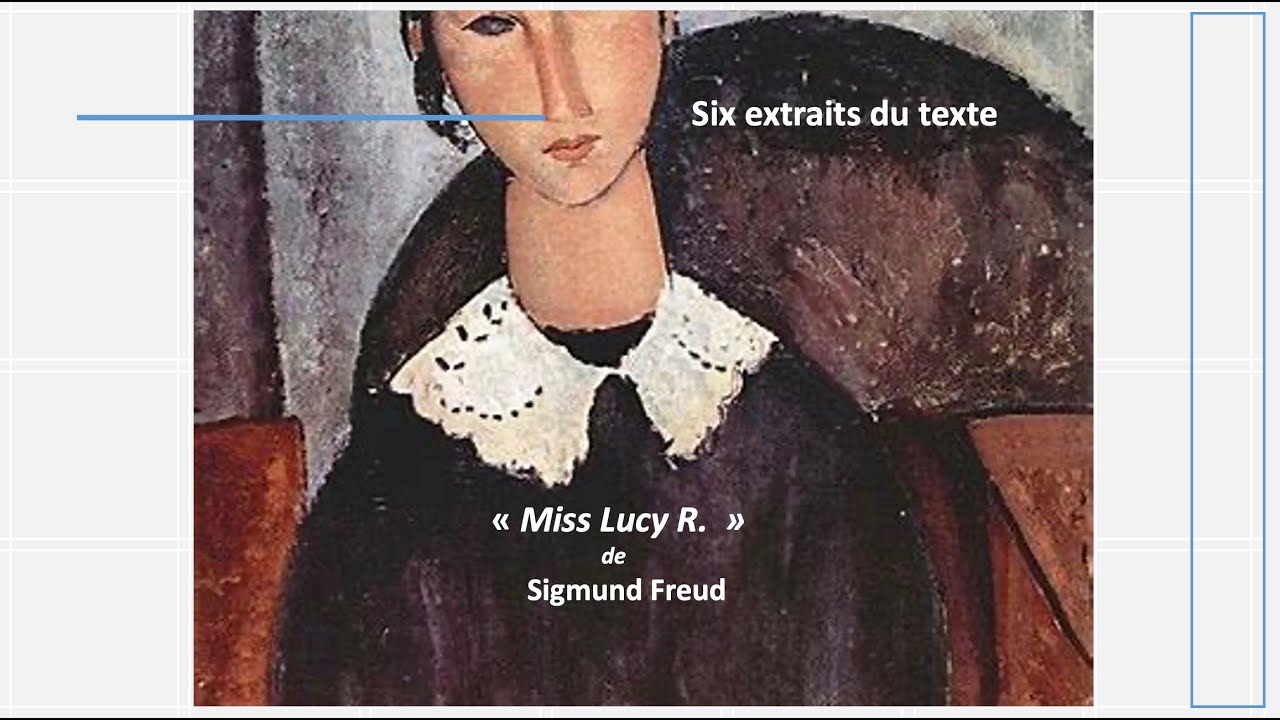 Champs Connexes | Psychanalyse appliquée | Miss Lucy R. de Sigmund ...